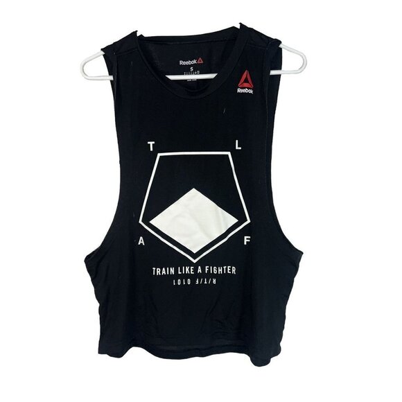 Reebok | Tops | Reebok Train Like A Fighter Muscle Tank Top Mma Gym ...